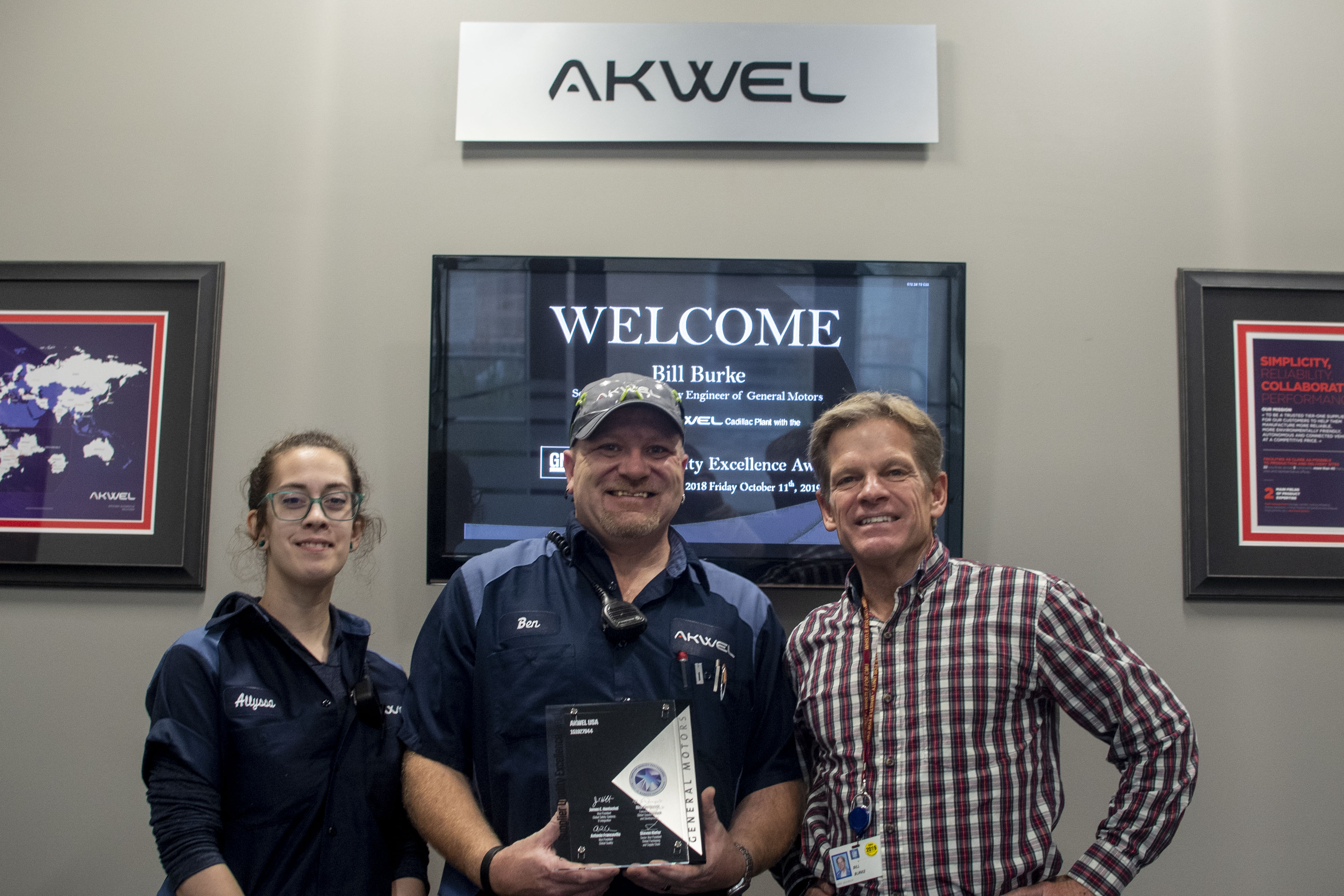 2018 Supplier Quality Excellence Award para la fábrica de Cadillac ...